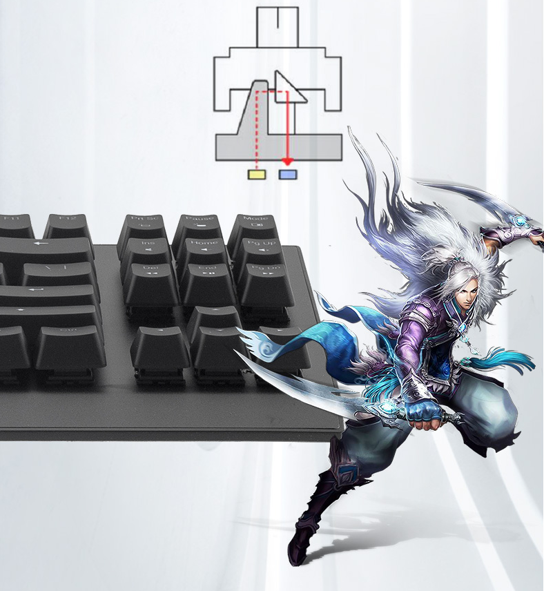 Wooting One 80% 光軸全彩光機械式鍵盤(類紅軸手感) - 2000Fun商城 香港人既遊戲店